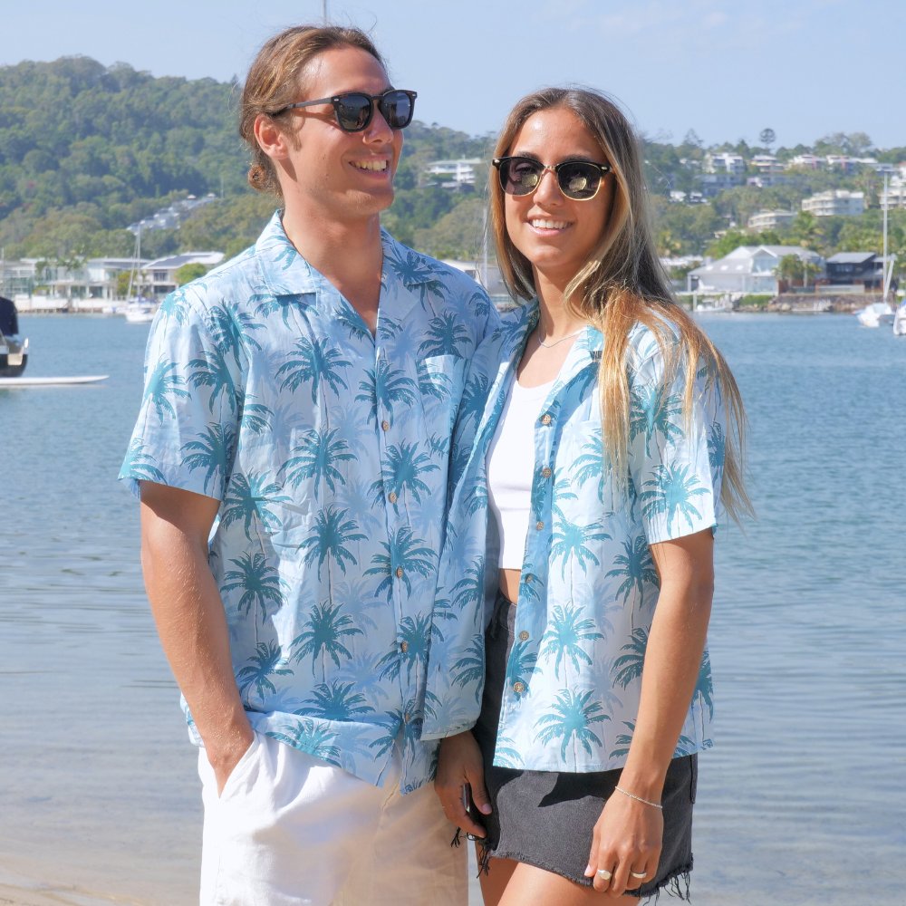 Island Blues Mens & Womens Shirts | Hawaiian Uniform Shirts – Island ...