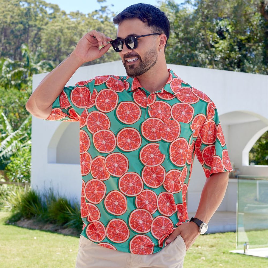 Hawaiian Golf Polo Shirts | Short Sleeve Polos | Golf Shirts